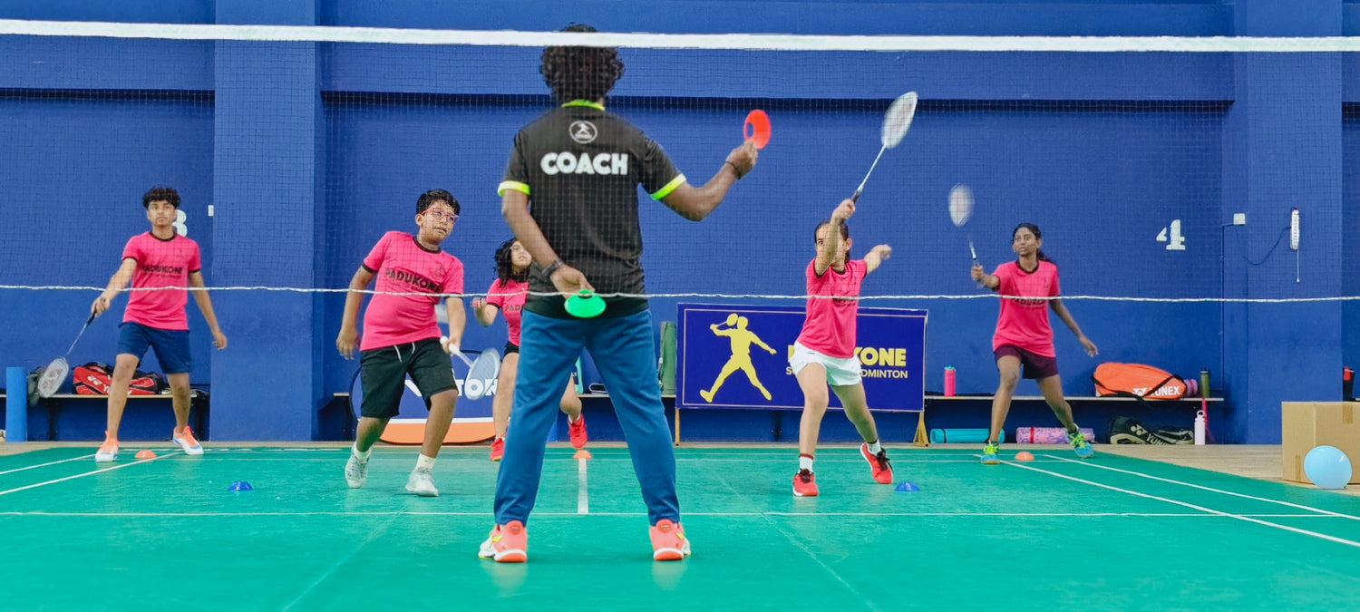 Beginner Badminton Coaching for childrens – Padukone School Of Badminton